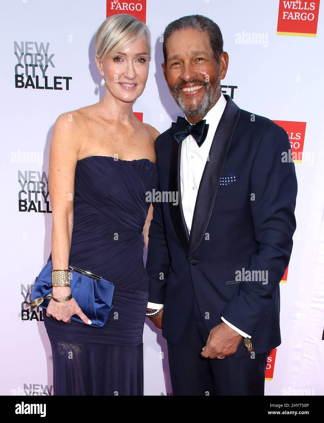 Hilary Quinlan and Bryant Gumbel attending the New York City Ballet ...