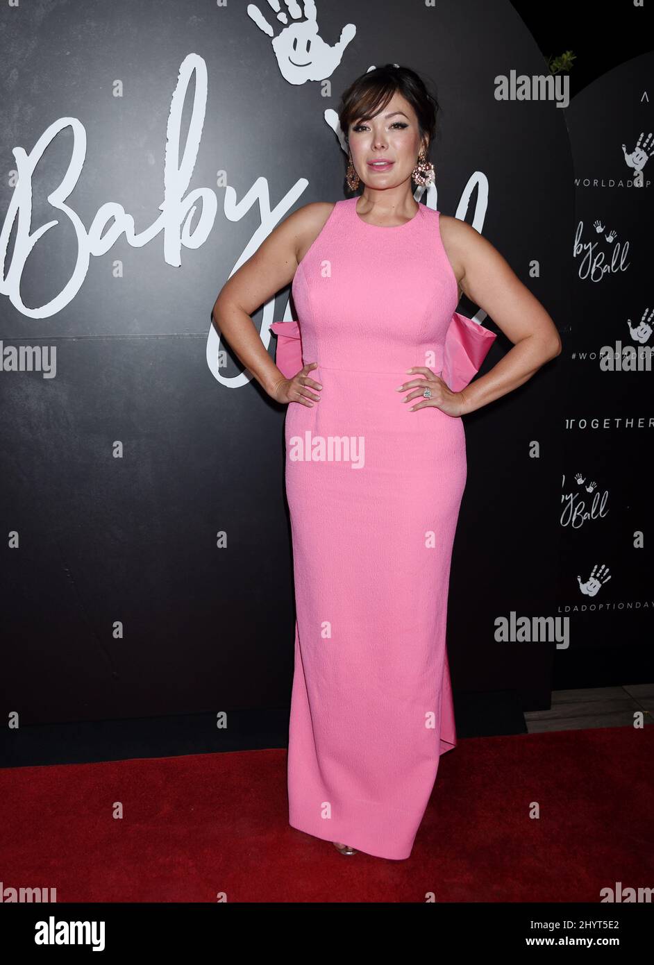 Lindsay Price Stone at Adopttogether's Annual Baby Ball 2021 Gala held ...