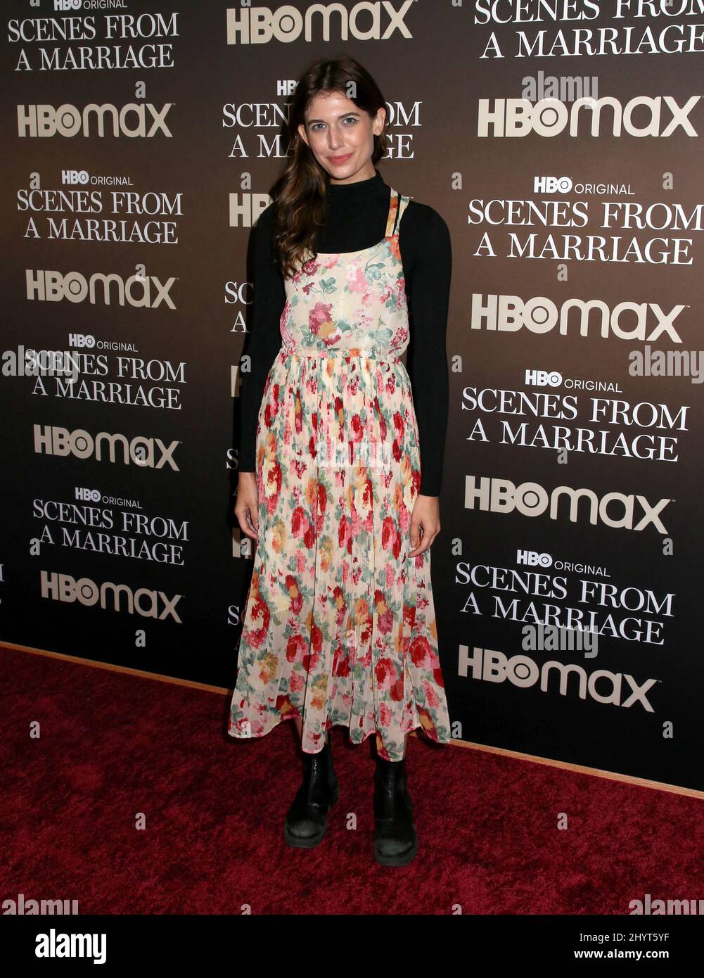 Lindsey Sagrera attending the 'Scenes From a Marriage' Finale Special ...