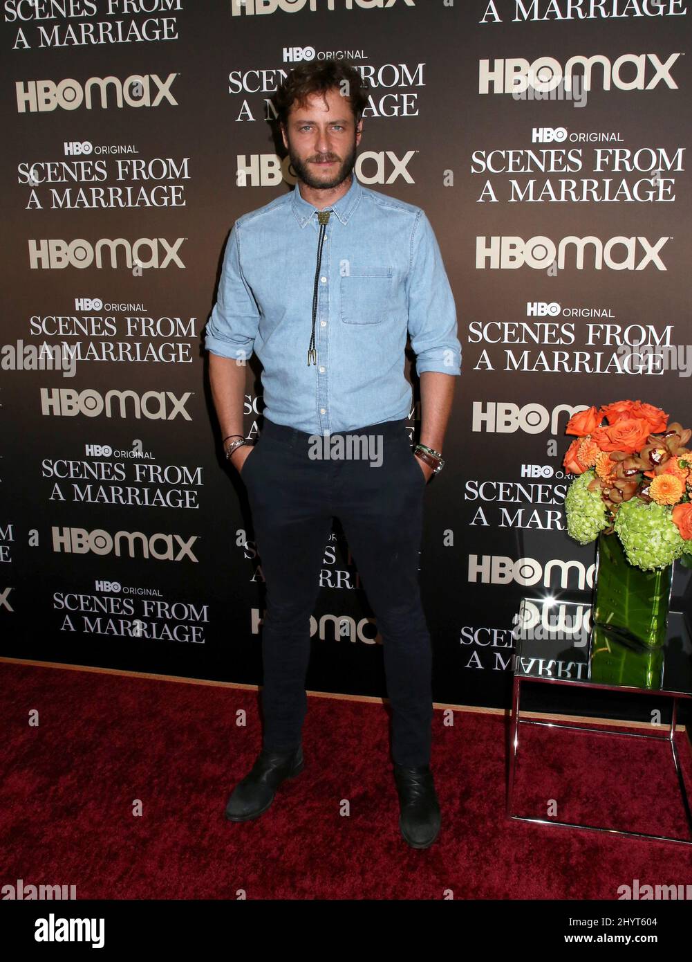 Michael Aloni attending the 'Scenes From a Marriage' Finale Special ...