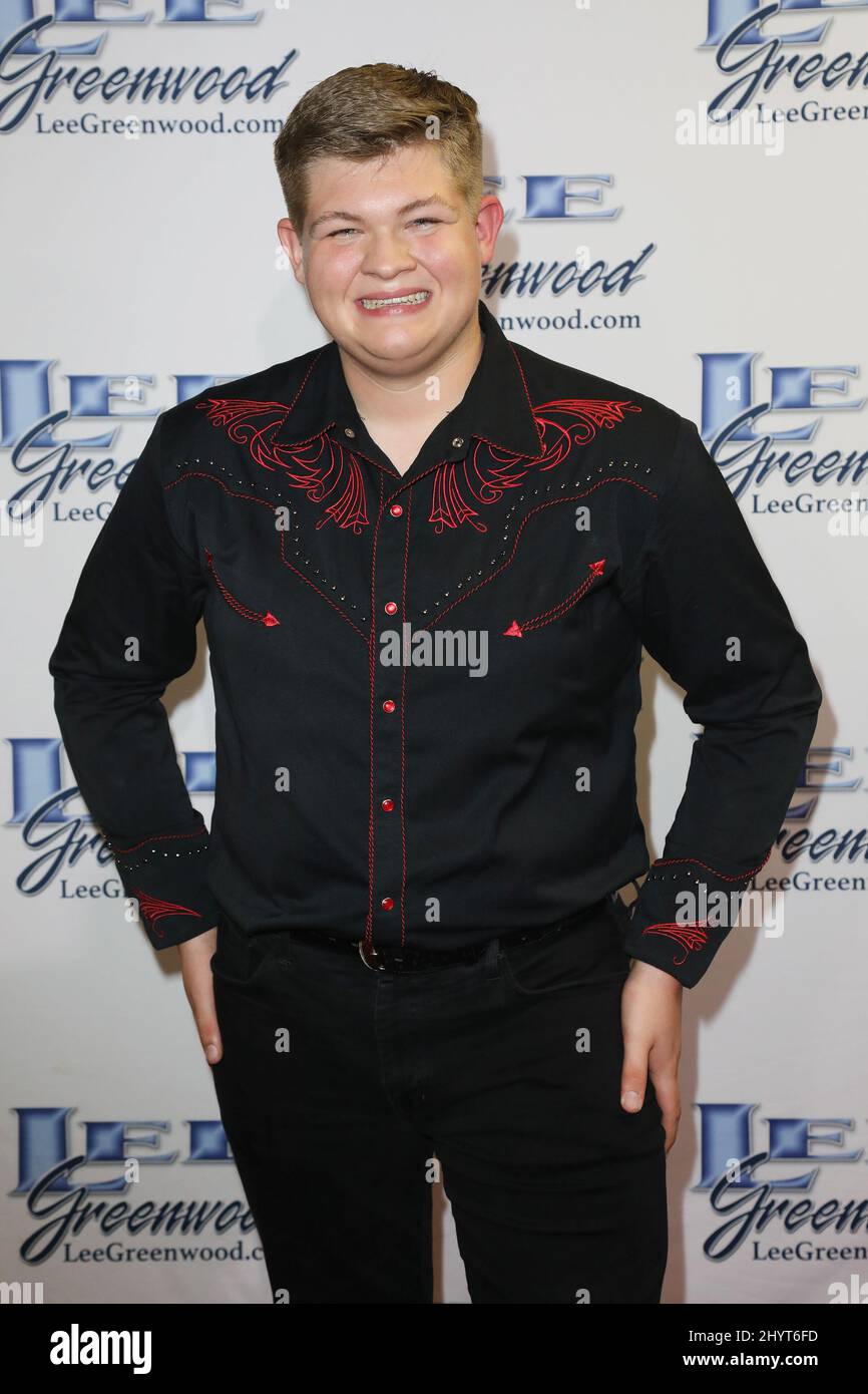 Alex Miller arriving at the taping for the Lee Greenwood All Star ...