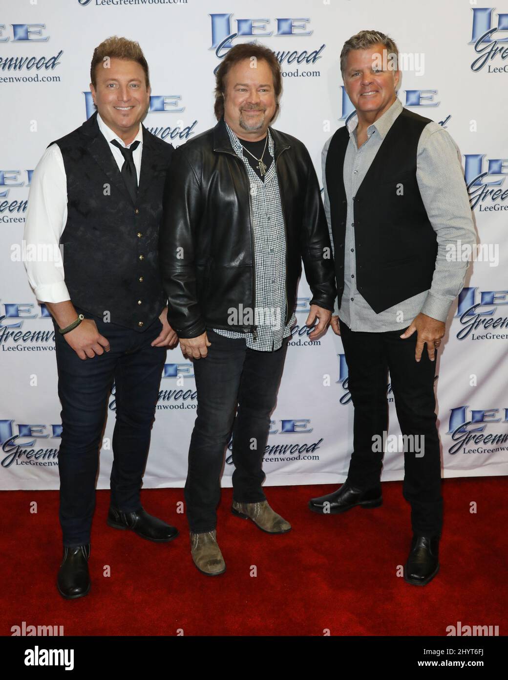 Tim Rushlow, Larry Stewart, Richie McDonald arriving at the taping for ...