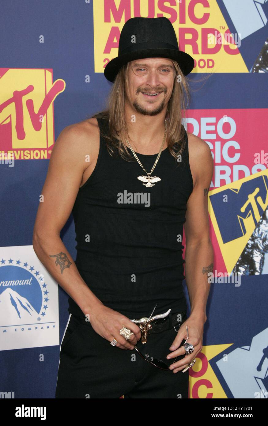 Kid Rock arriving for the 2008 MTV Video Music Awards,held at Paramount ...