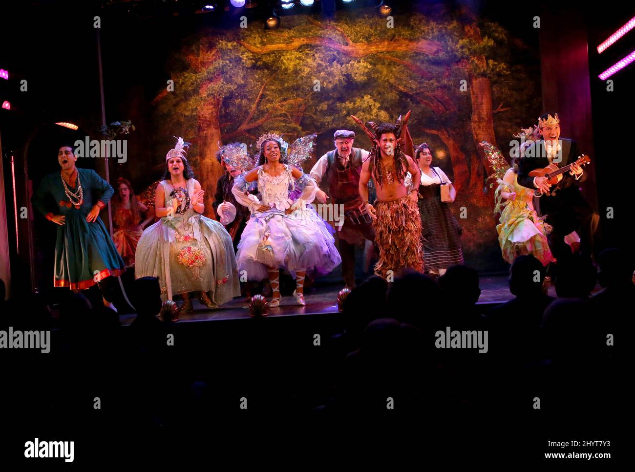 Cast Curtain Call 'Fairycakes' Opening Night Curtain Call & After Party ...