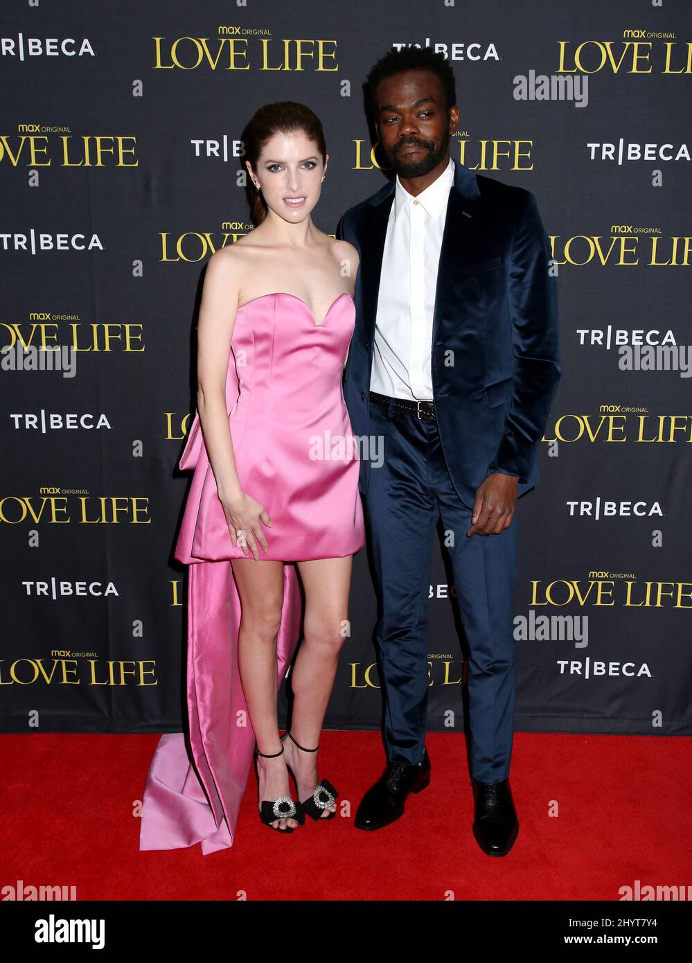 Anna Kendrick and William Jackson Harper attending the Tribeca Fall ...