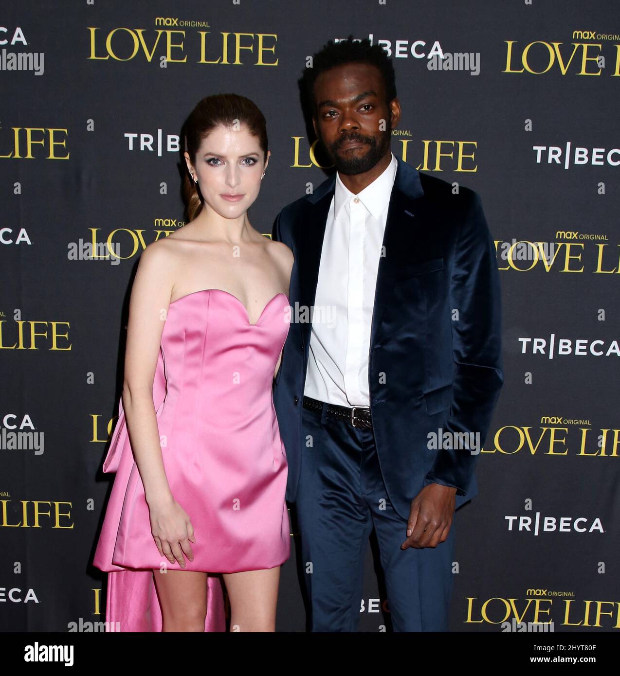 Anna Kendrick and William Jackson Harper attending the Tribeca Fall ...