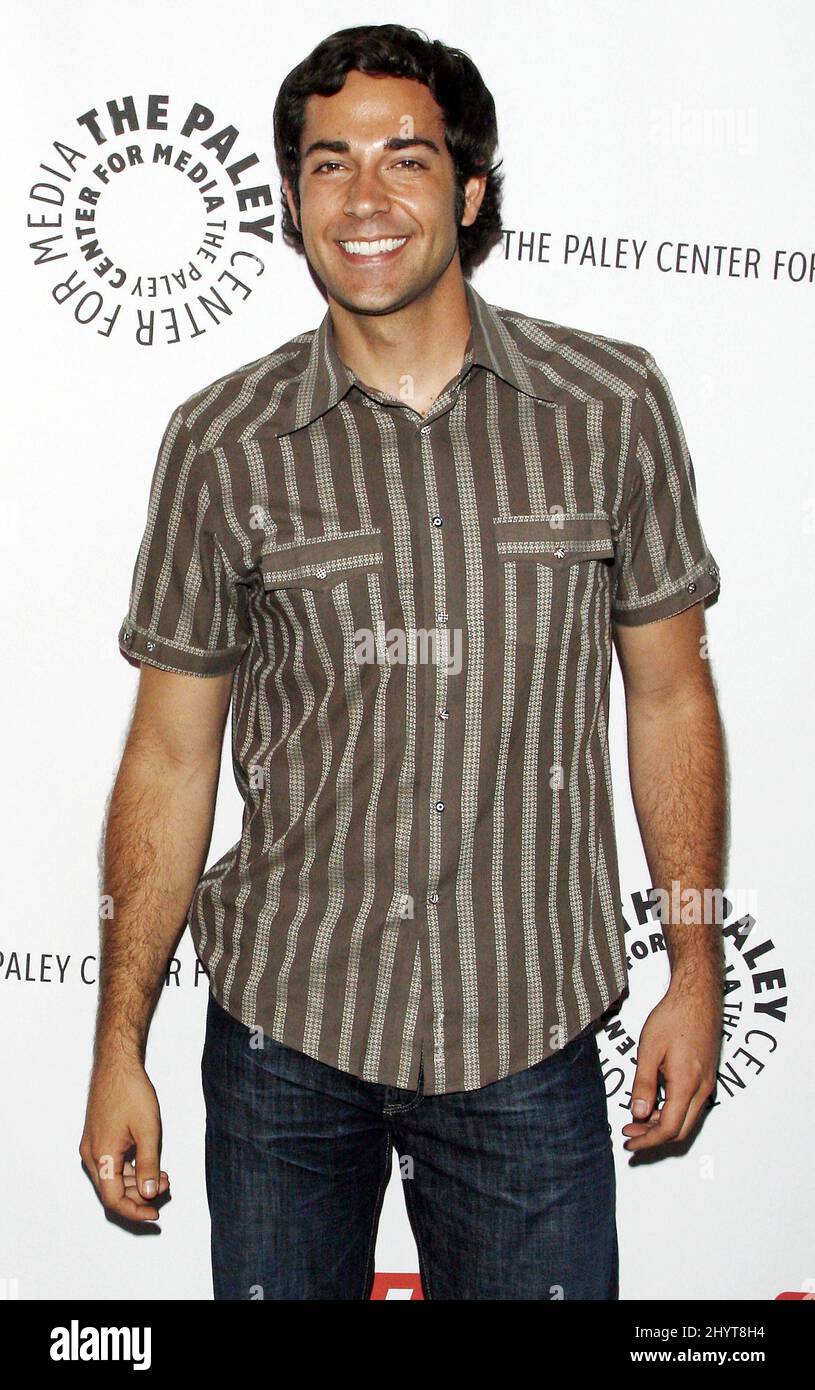 Zachary Levi arriving at the Paley Museum Fall 2008 Preview, held at ...