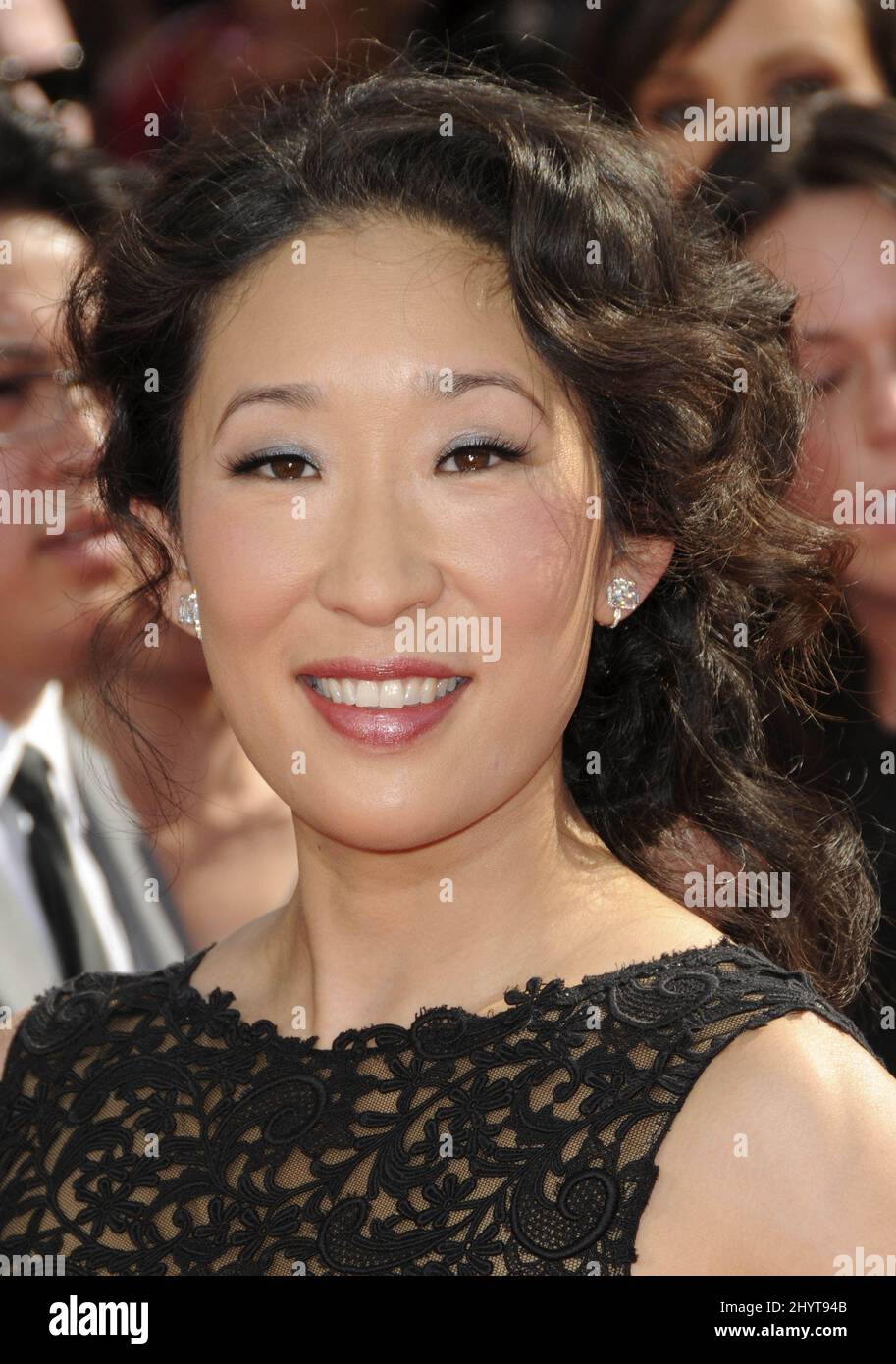 Sandra Oh attending the 60th Primetime Emmy Awards, held at the Nokia ...