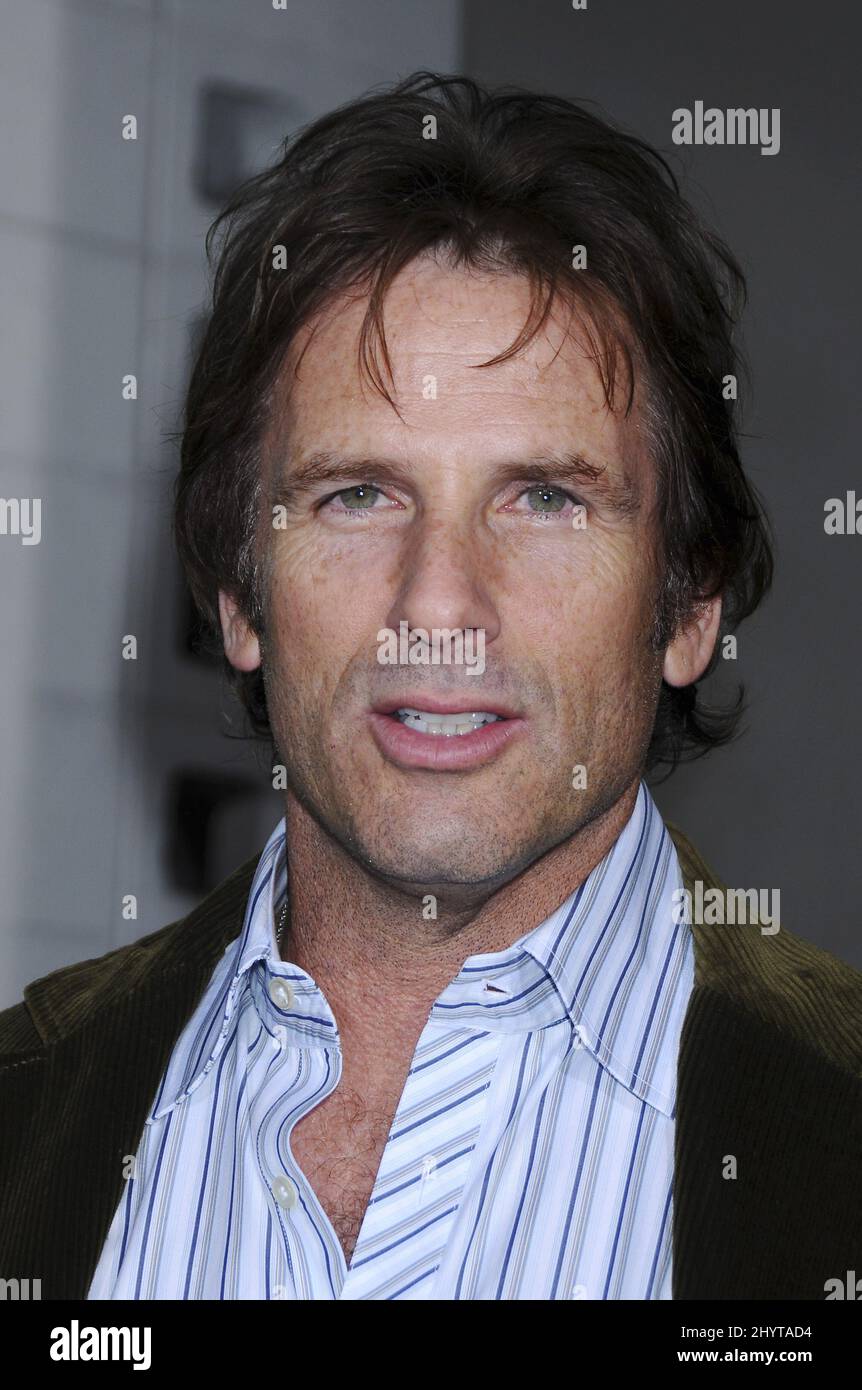 Hart Bochner arriving at the premiere for Rocknrolla, at the Pacific ...