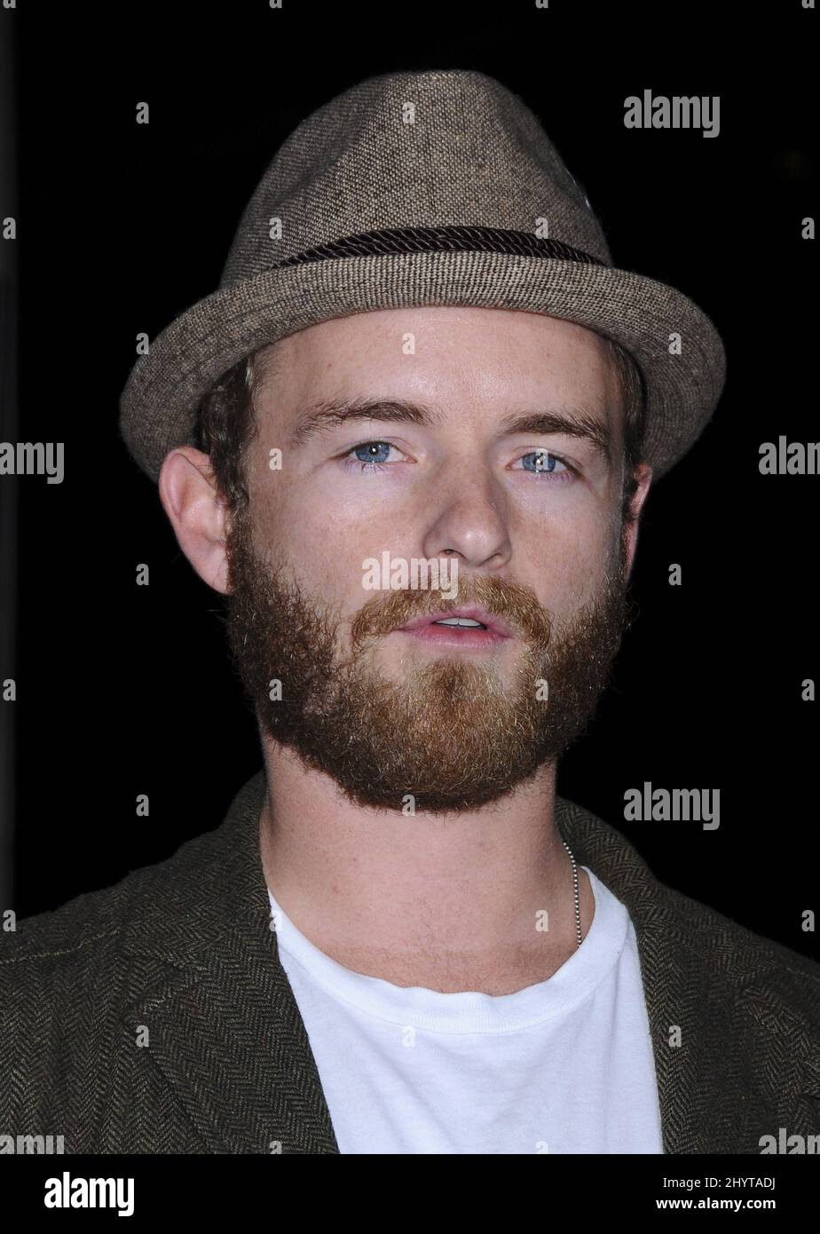 Chris Masterson arriving at the premiere for Rocknrolla, at the Pacific ...