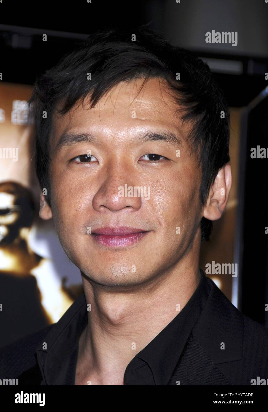 Chin Han arriving at the premiere for Rocknrolla, at the Pacific ...
