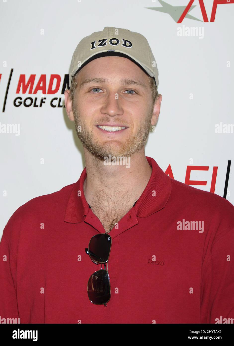 Aaron Staton arriving at AFI's Mad Men Golf Classic, at the El ...