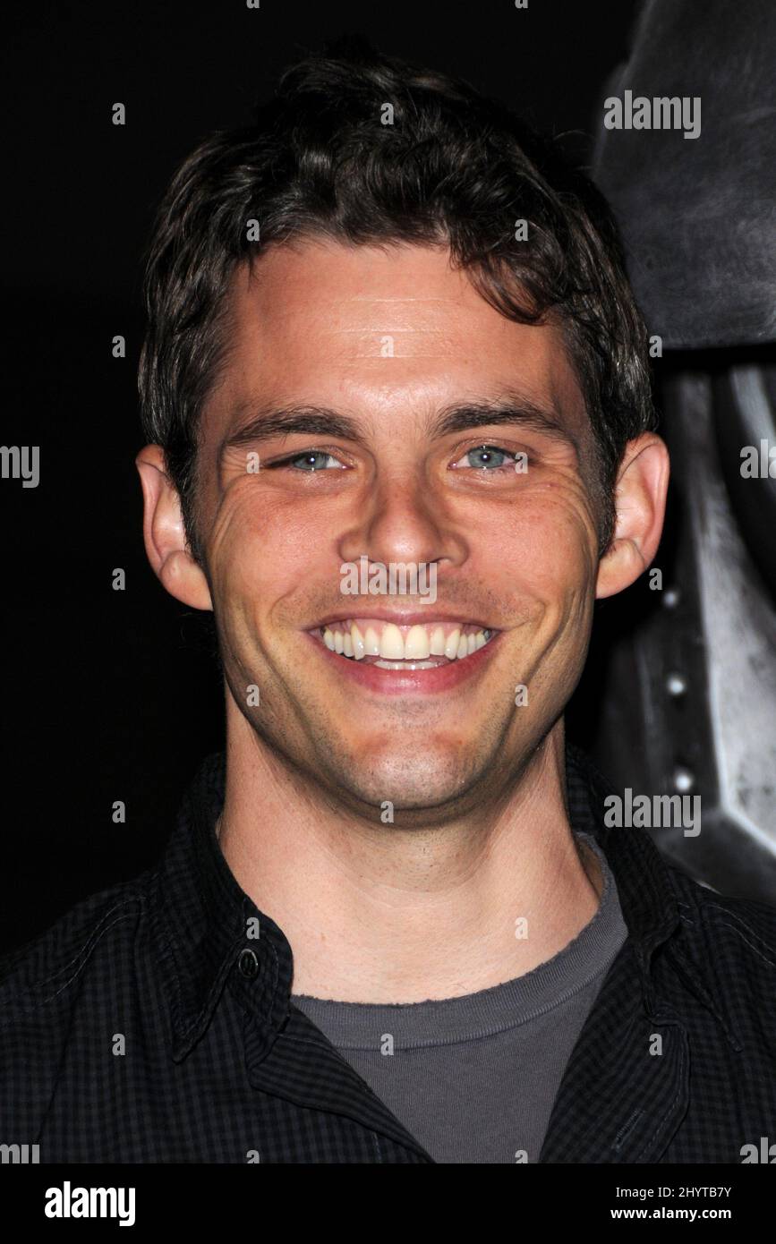 James Marsden arriving at the Fallout 3 Videogame Launch Party, at LA ...