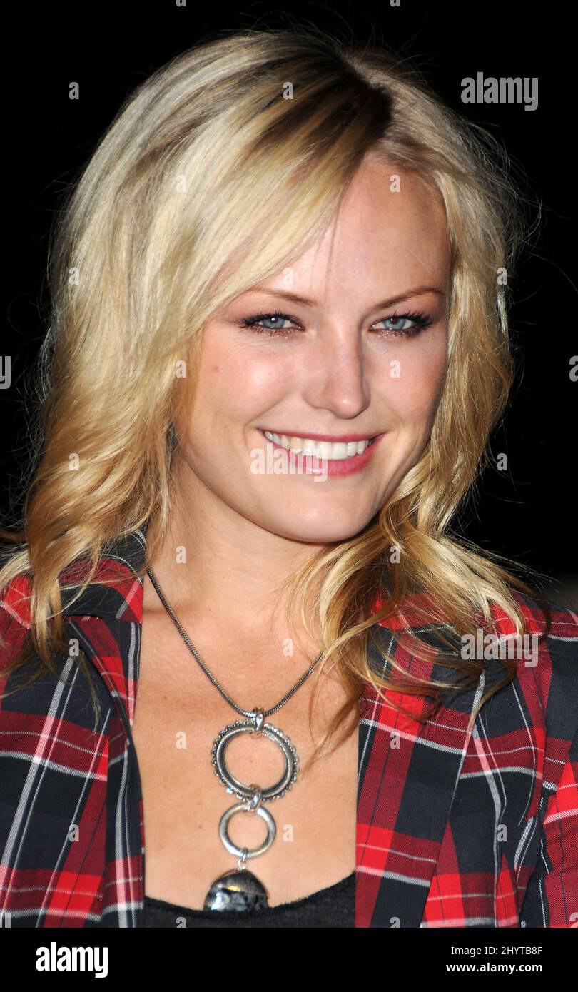 Malin Ackerman arriving at the Fallout 3 Videogame Launch Party, at LA ...