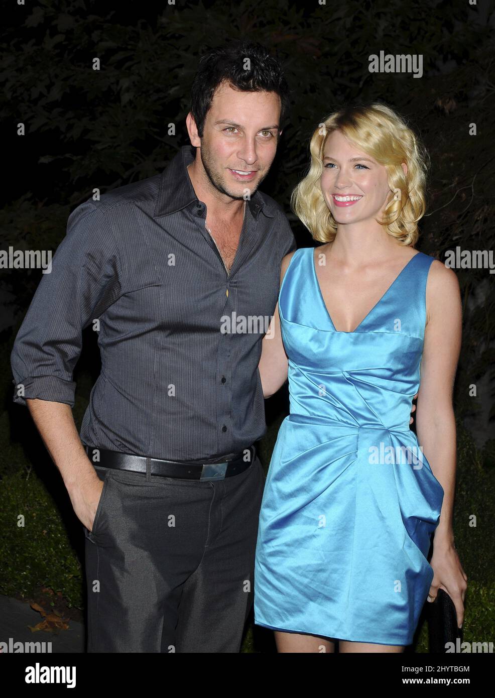 January Jones and Tommy Alastra at the Oceana's Annual Partners Award ...