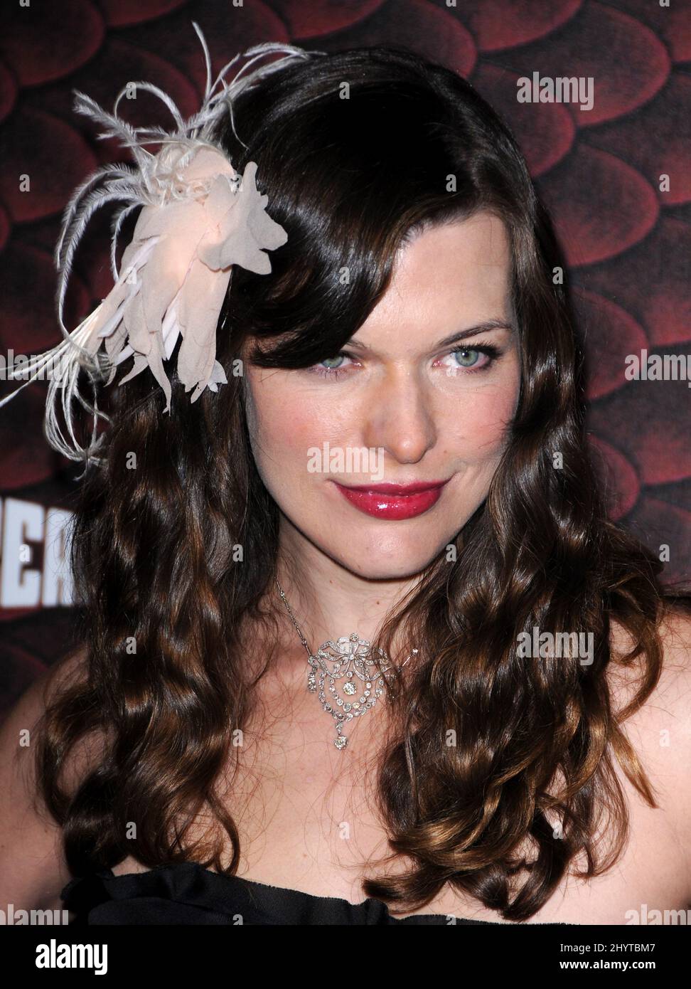 Milla Jovovich at Spike TV's Scream 2008 Awards held at the Greek ...
