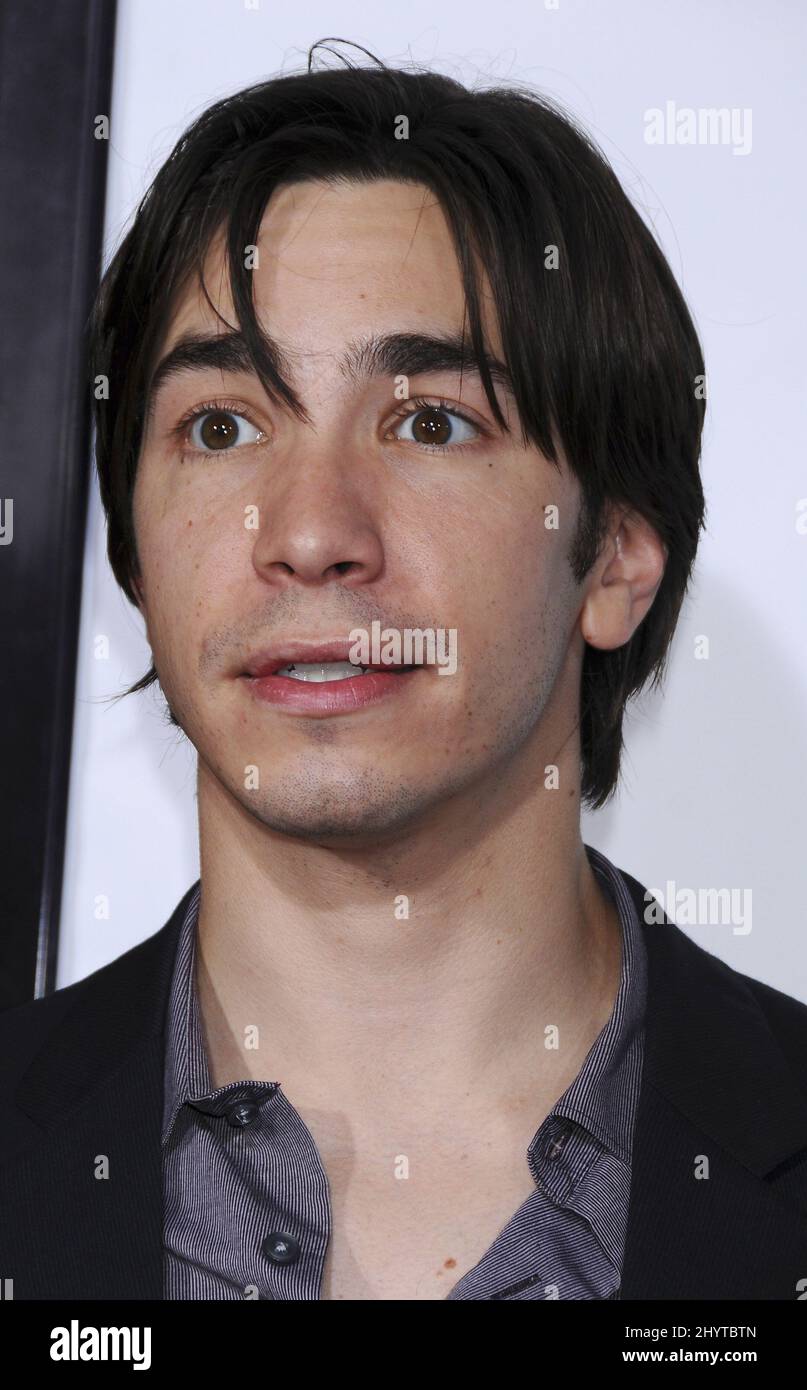 Justin Long attending the "Zack and Miri Make a Porno" premiere in Los ...