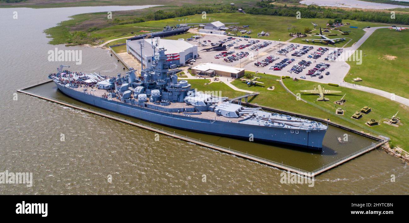 The USS Alabama Battleship Stock Photo - Alamy
