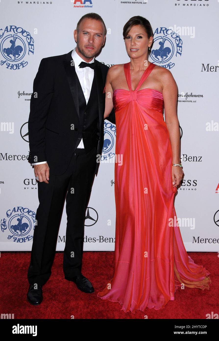 Daisy Fuentes and Matt Goss arriving at the 30th Anniversay Carousel Of ...