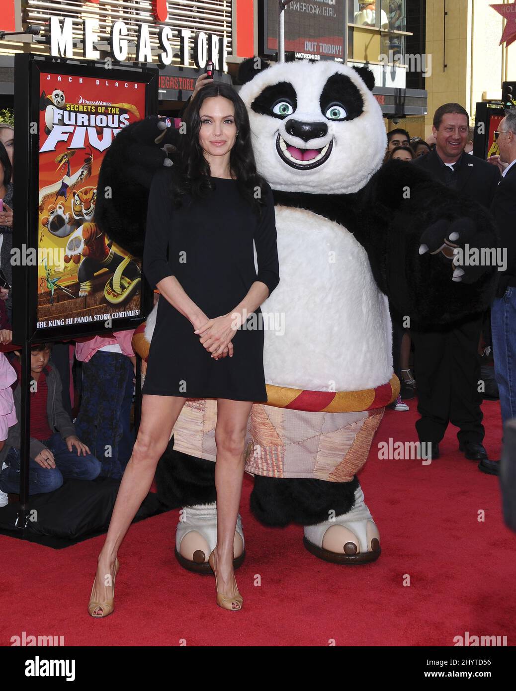 Angelina Jolie attending the "Kung Fu Panda" DVD and Blu-Ray Premiere ...