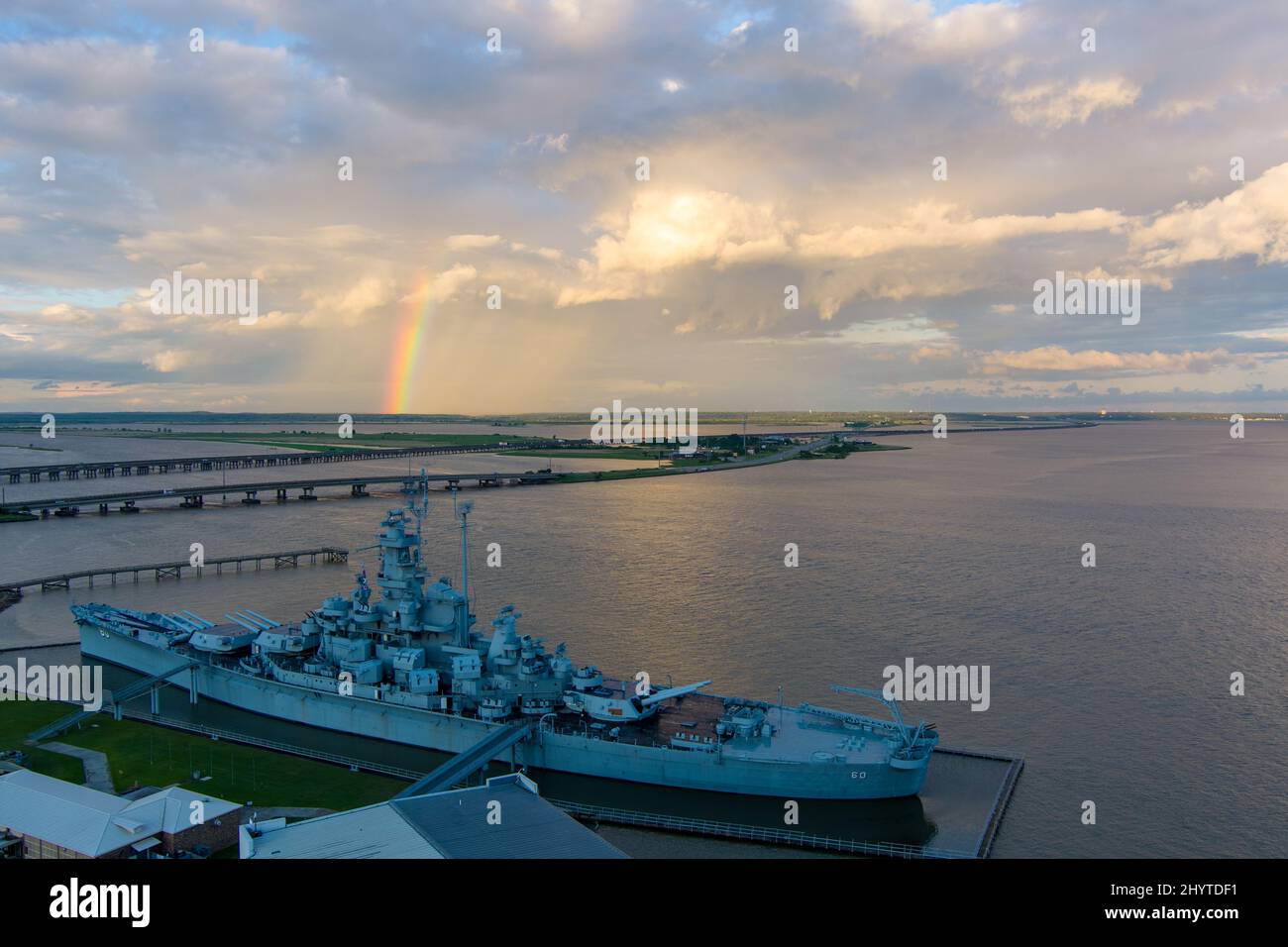 The USS Alabama Battleship Stock Photo - Alamy