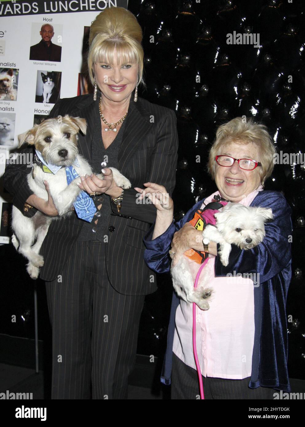 Ivana Trump and Dr. Ruth Westheimer attending the Bideawee's First ...