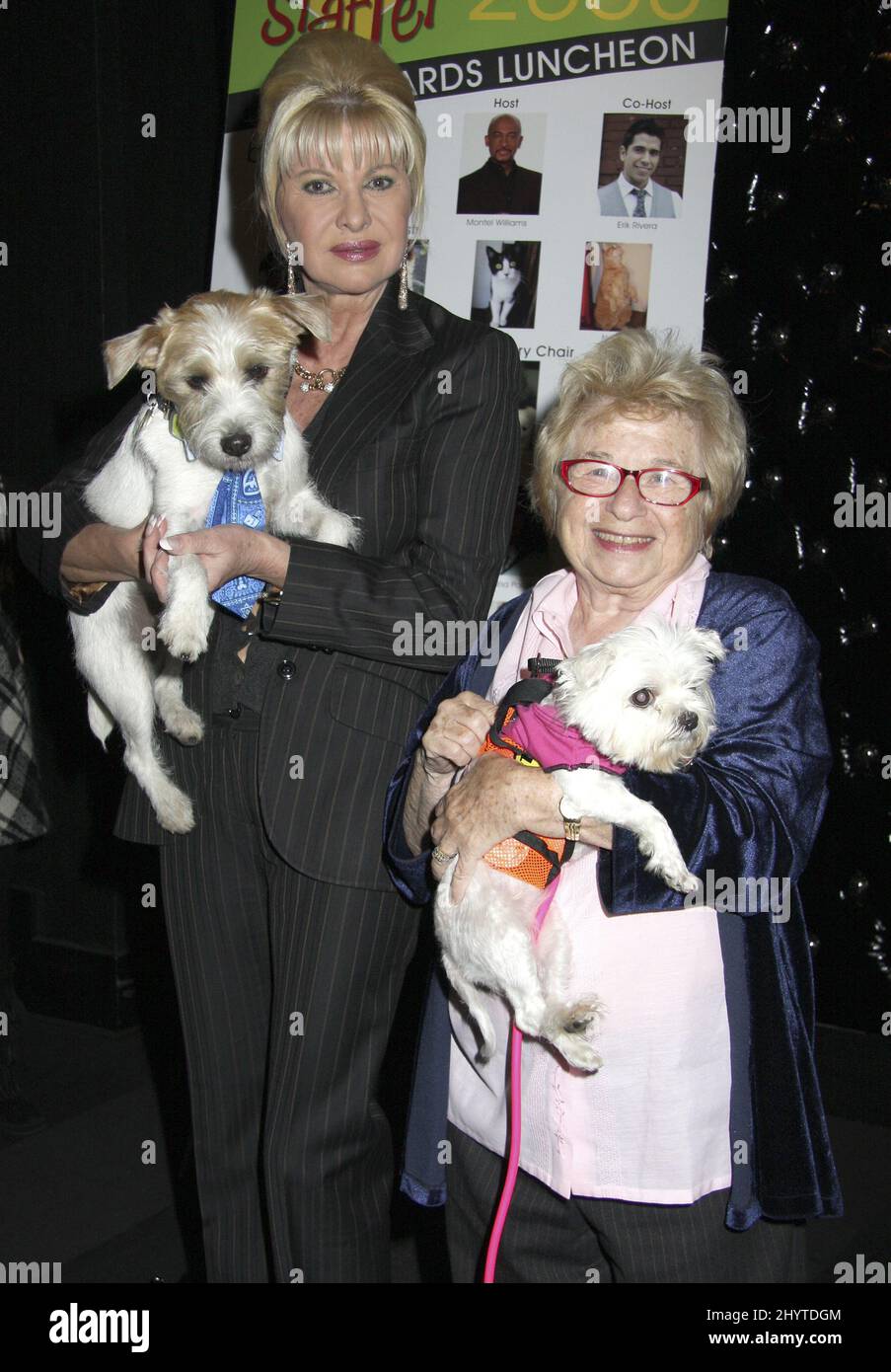 Ivana Trump and Dr. Ruth Westheimer attending the Bideawee's First ...