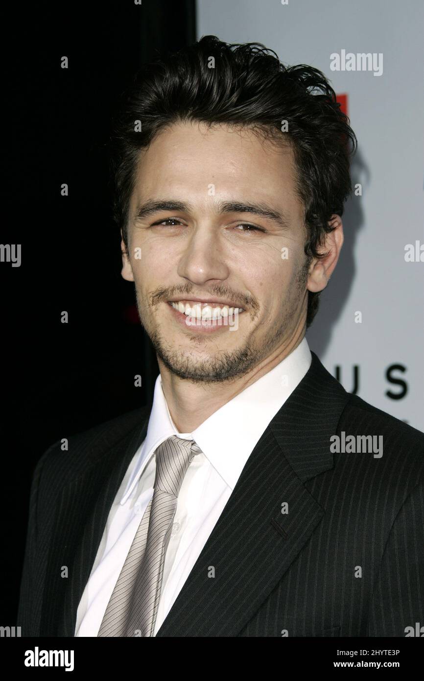 James Franco at the premiere of the Milk at the Academy of Motion ...
