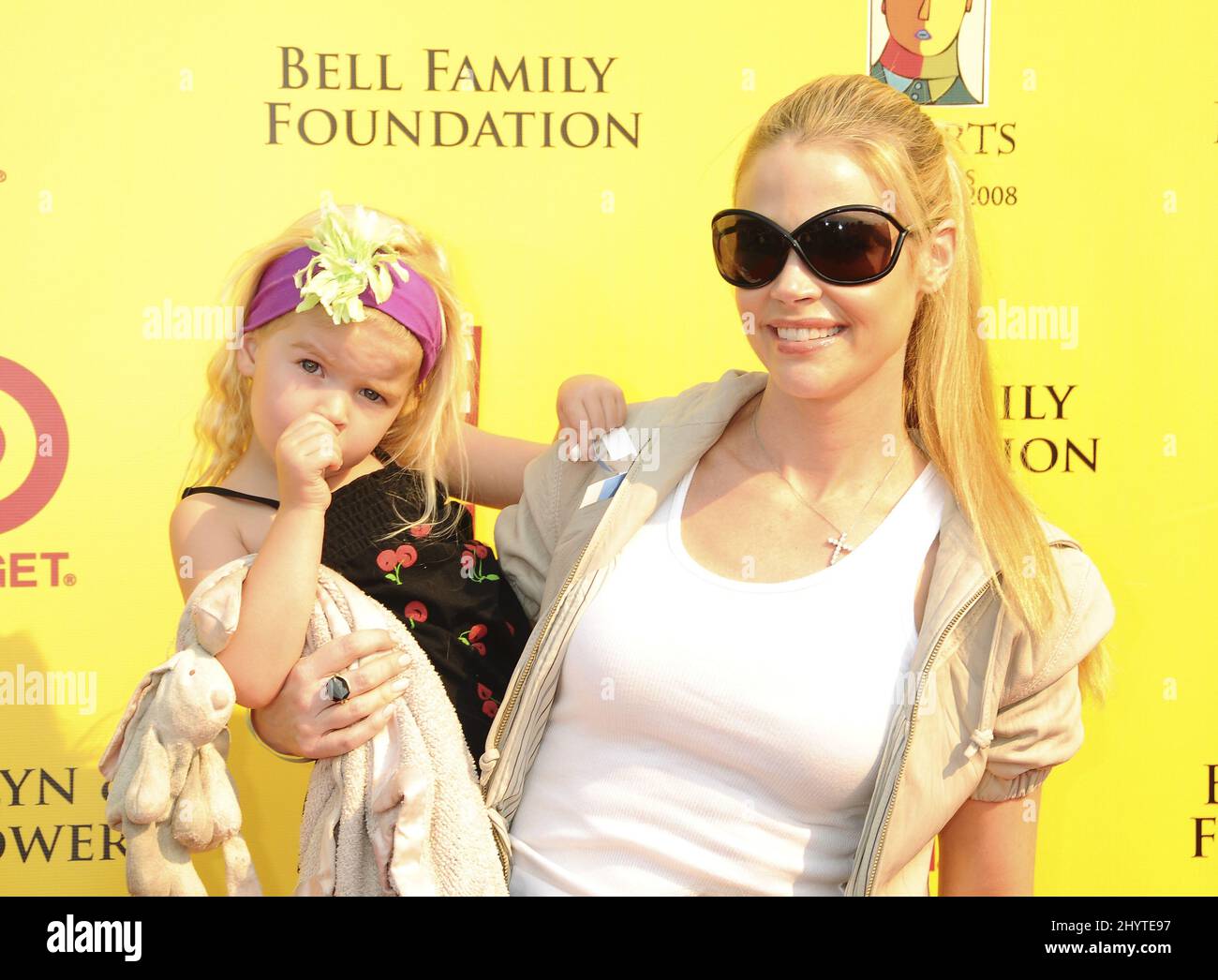 Denise Richards with daughter Sam arrive at the Target presents P.S ...