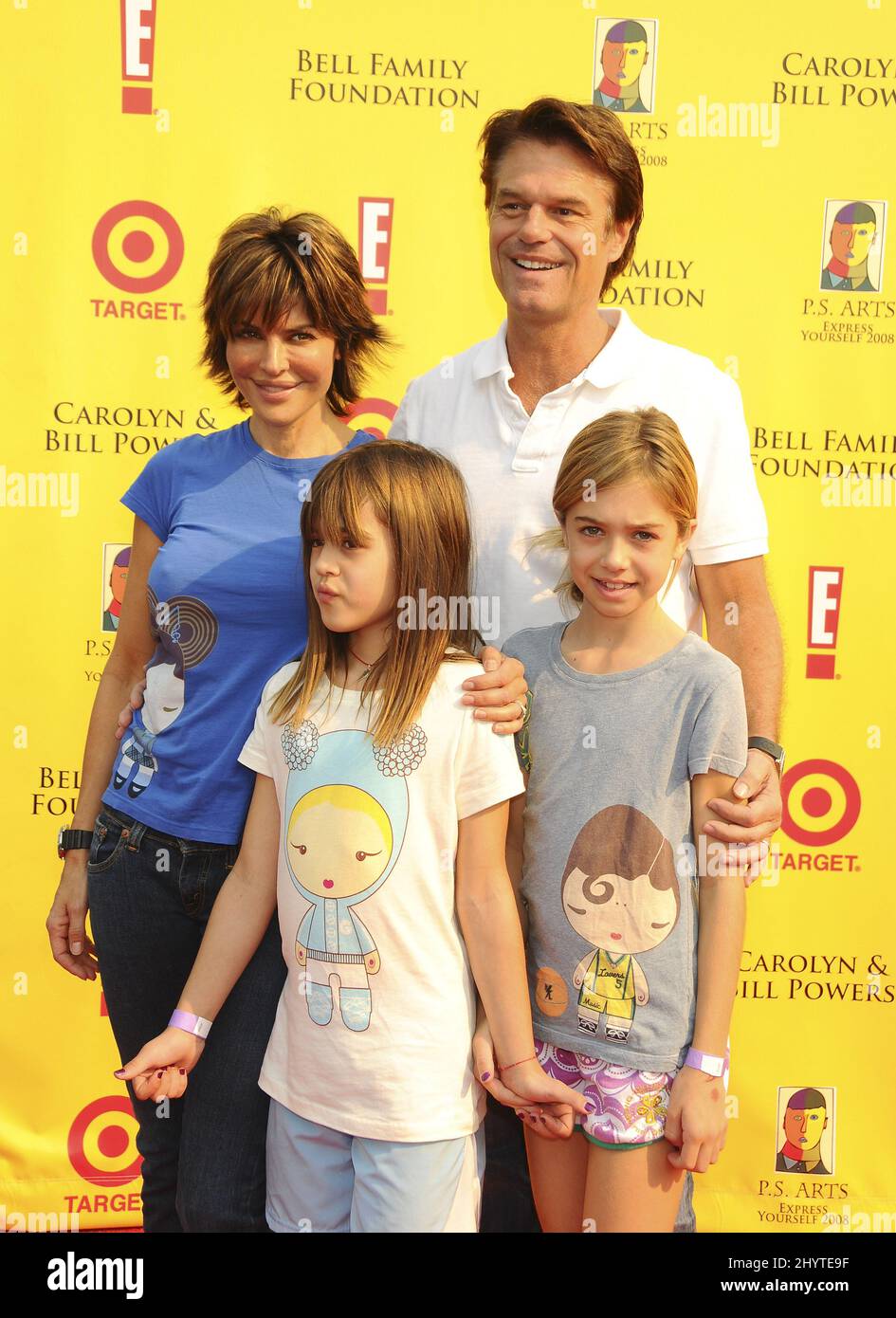 Harry hamlin lisa rinna daughters hi-res stock photography and images ...