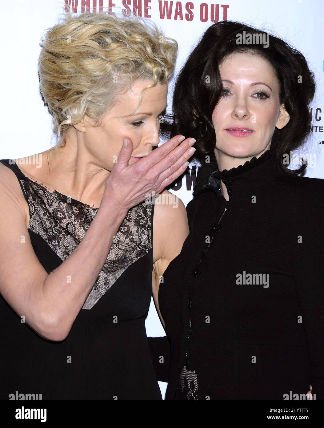 Kim Basinger and Susan Montford attending the "While She Was Out" Los ...