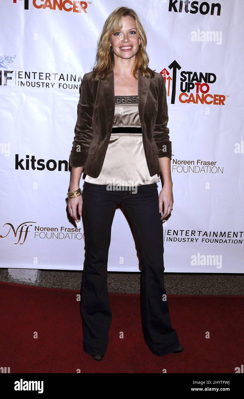 Sarah Jane Morris attending the "Stand Up To Cancer" Benefit at Kitson ...