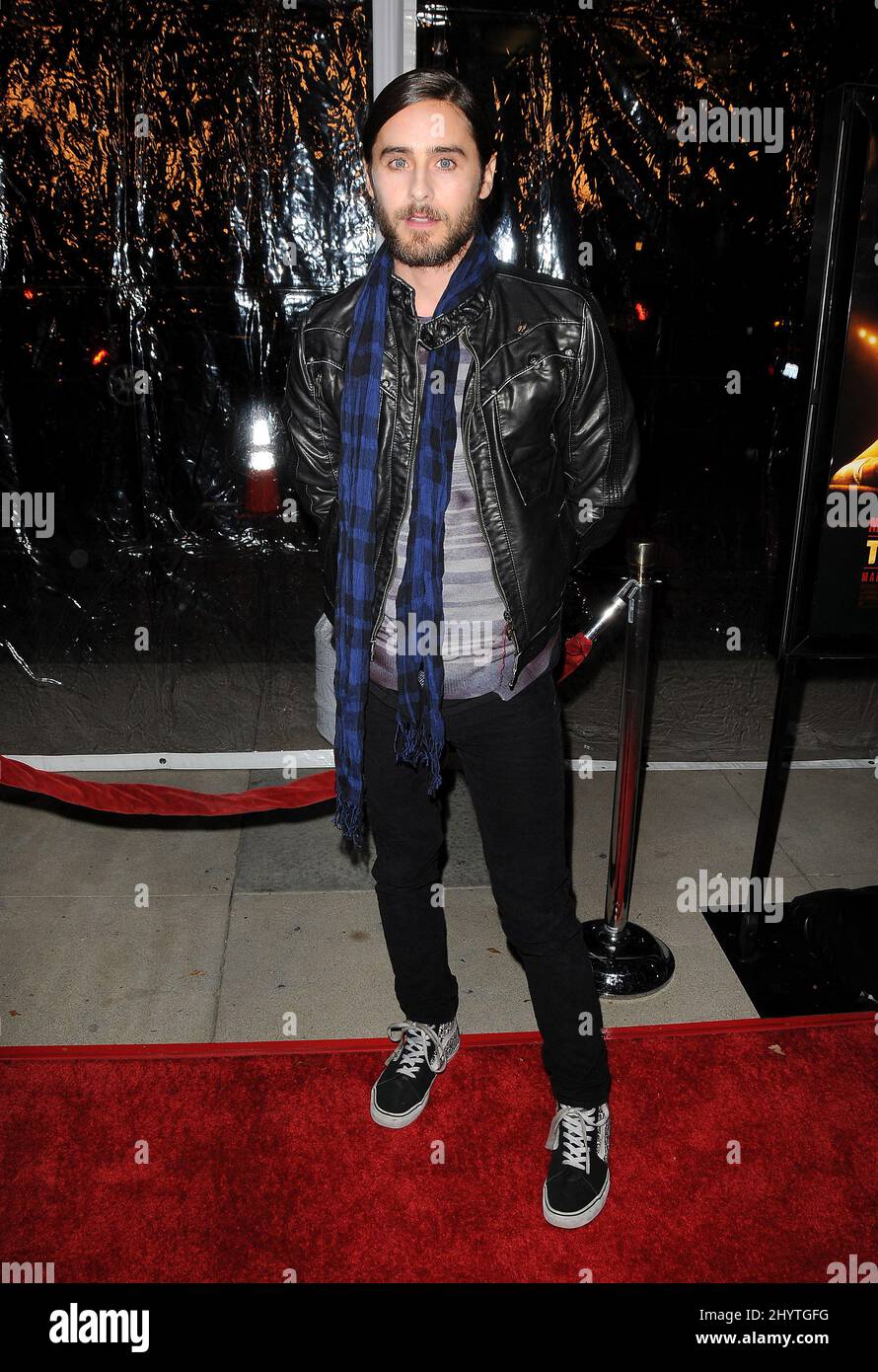 Jared Leto at The Wrestler Los Angeles Premiere held at The Academy ...
