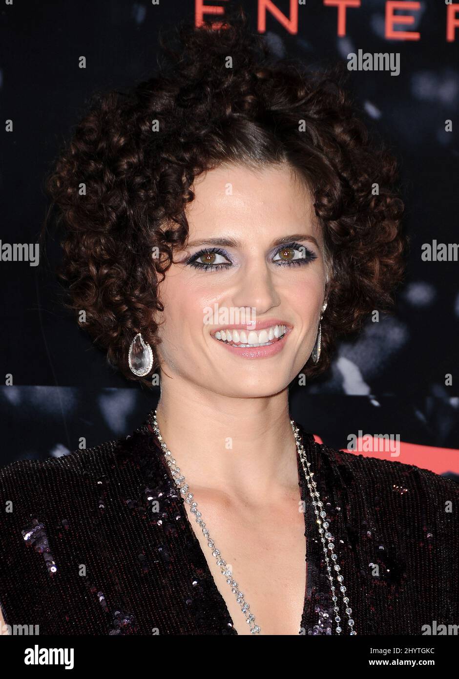 Stana Katic attends 'The Spirit' Los Angeles premiere held at Grauman's ...