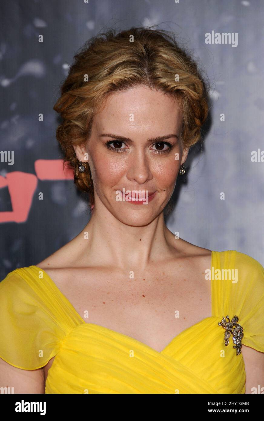 Sarah Paulson attends 'The Spirit' Los Angeles premiere held at Grauman ...
