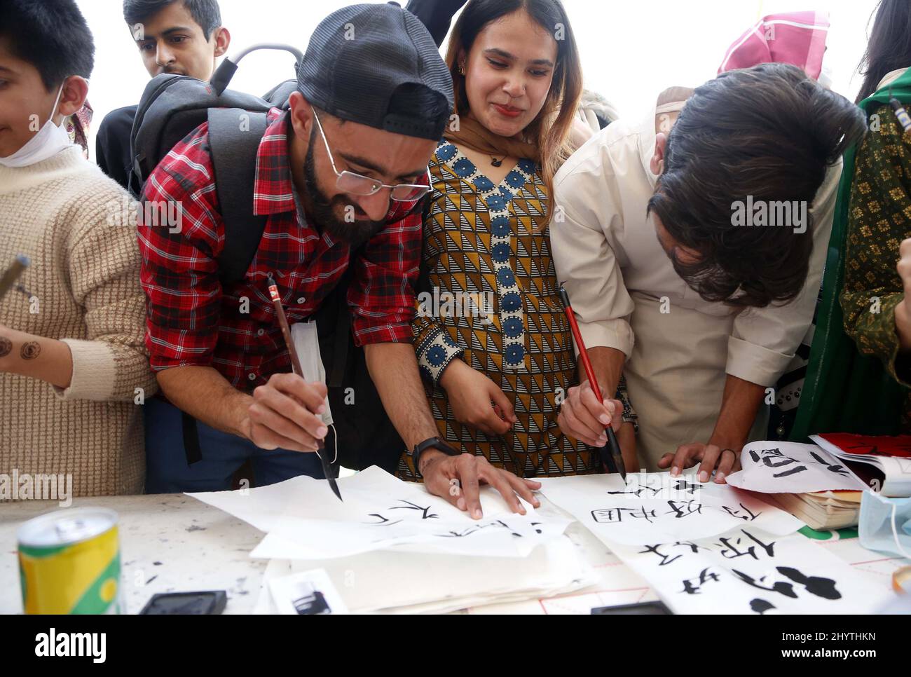 Students national university languages numl hi-res stock photography ...