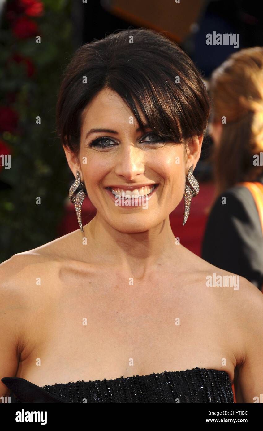 Lisa Edelstein at the 66th Annual Golden Globe Awards held at the ...