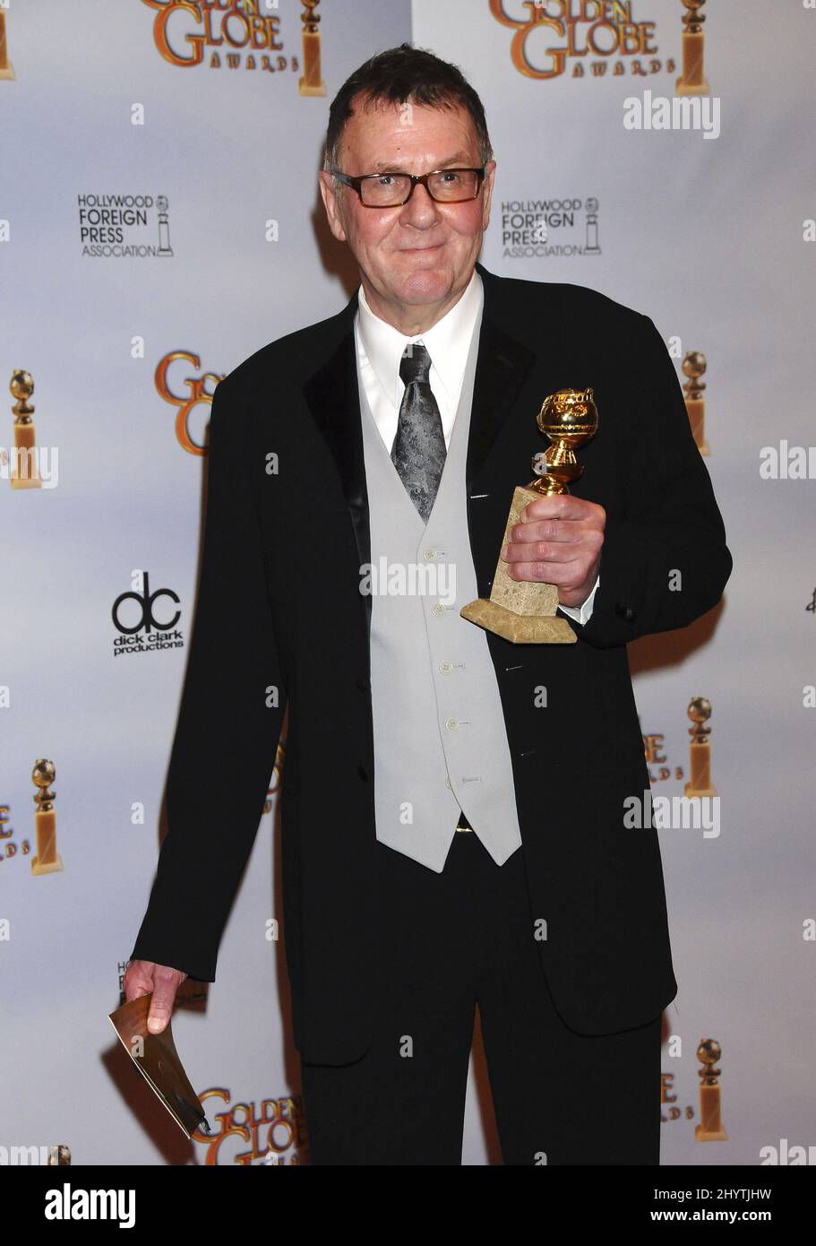 Tom Wilkinson in the press room of the 66th Golden Globe Awards, held ...