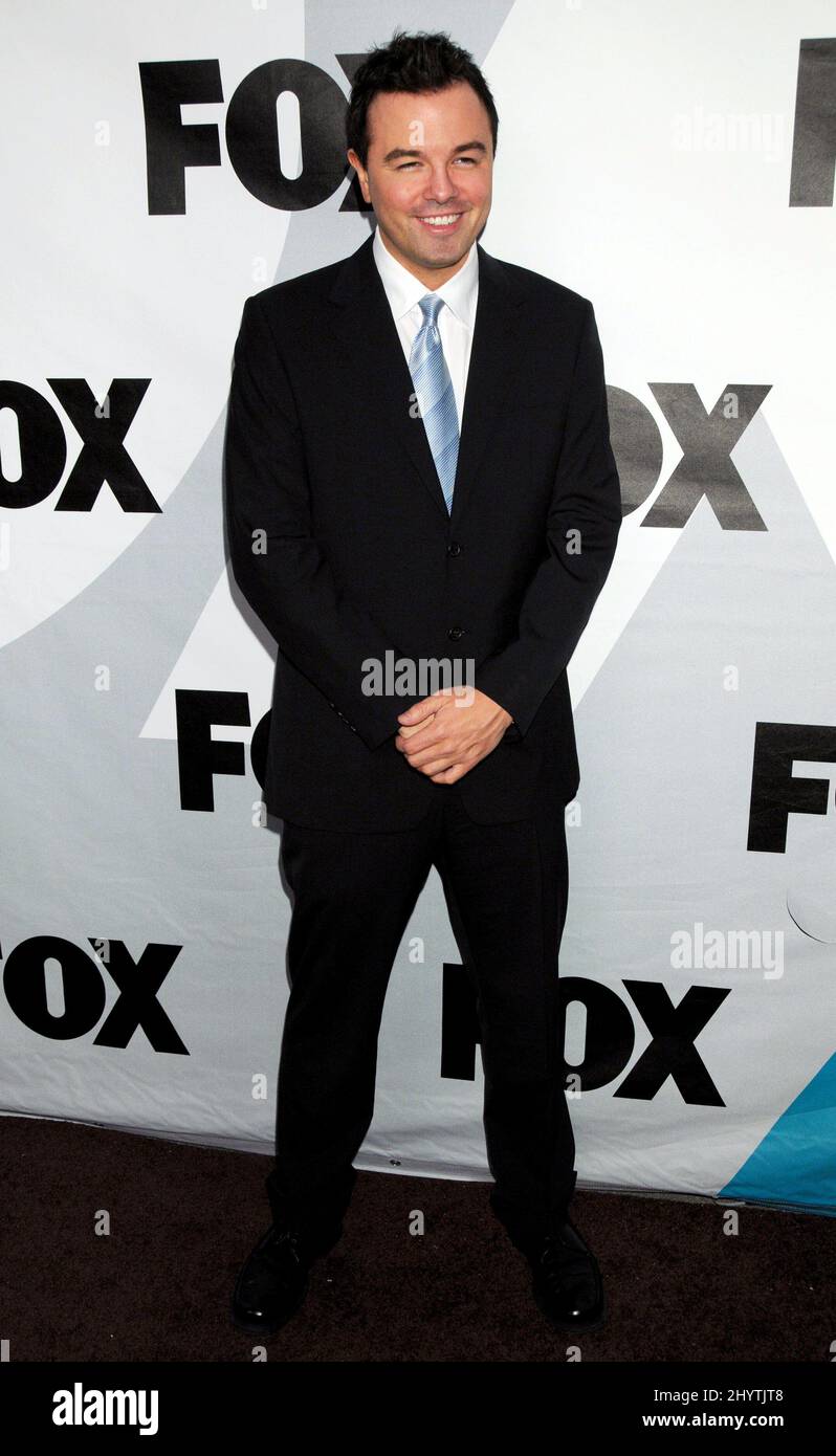 Seth MacFarlane arriving at the FOX Winter All-Star Party held at My ...