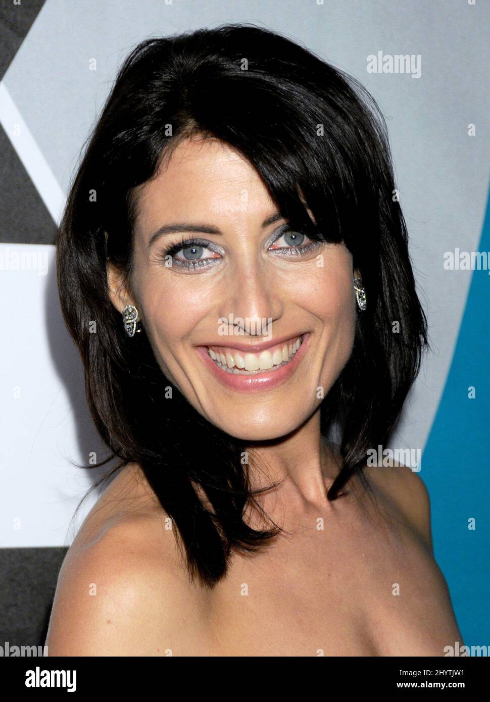 Lisa Edelstein arriving at the FOX Winter All-Star Party held at My ...