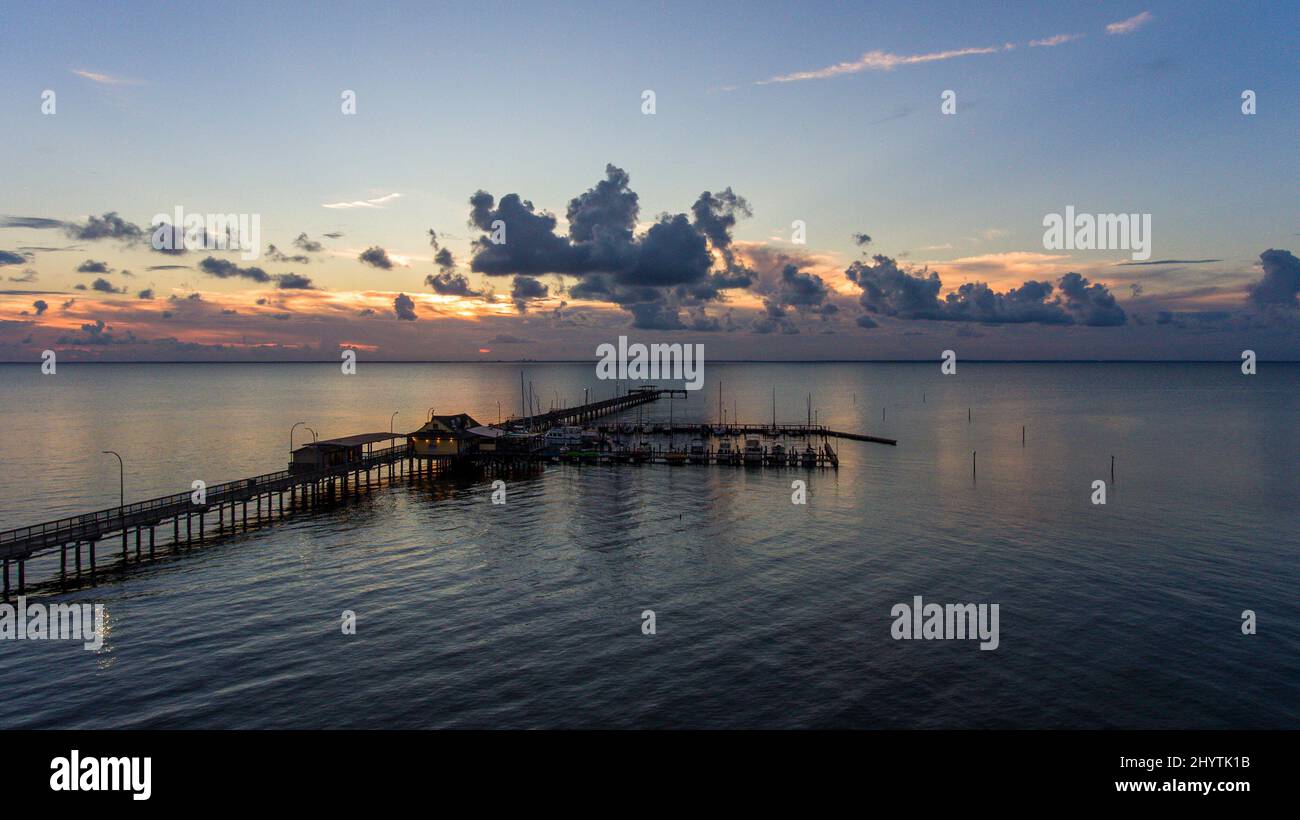 Fairhope, Alabama pier Stock Photo - Alamy