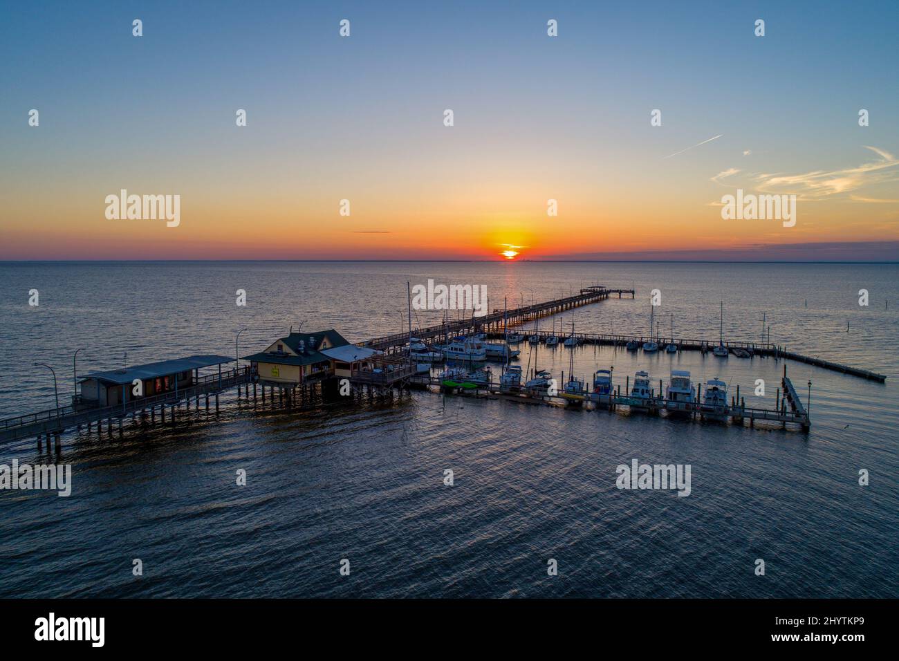 Fairhope, Alabama pier Stock Photo - Alamy