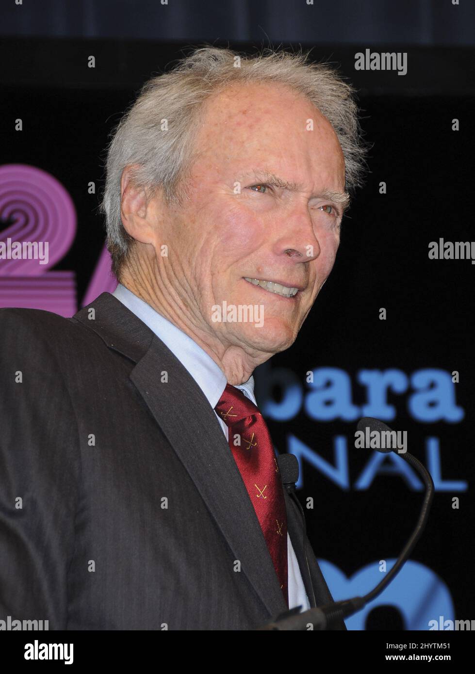 Clint Eastwood receives the Modern Master Award at the 24th Santa ...