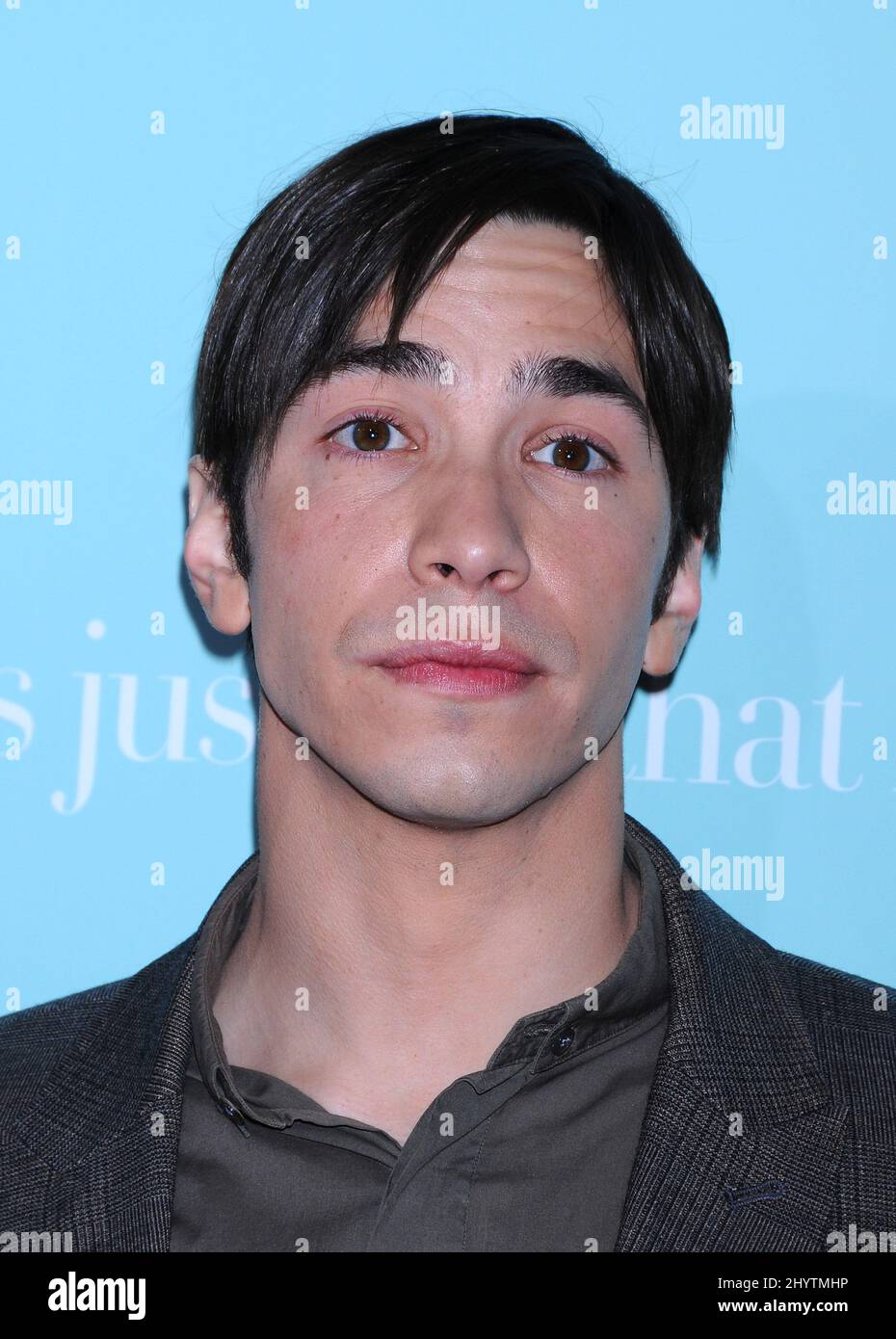 Justin Long attends the world premiere of Warner Bros "He's Just Not ...