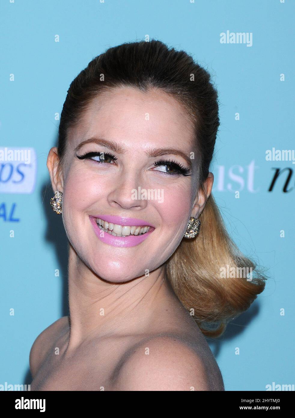 Drew Barrymore attends the world premiere of Warner Bros "He's Just Not ...