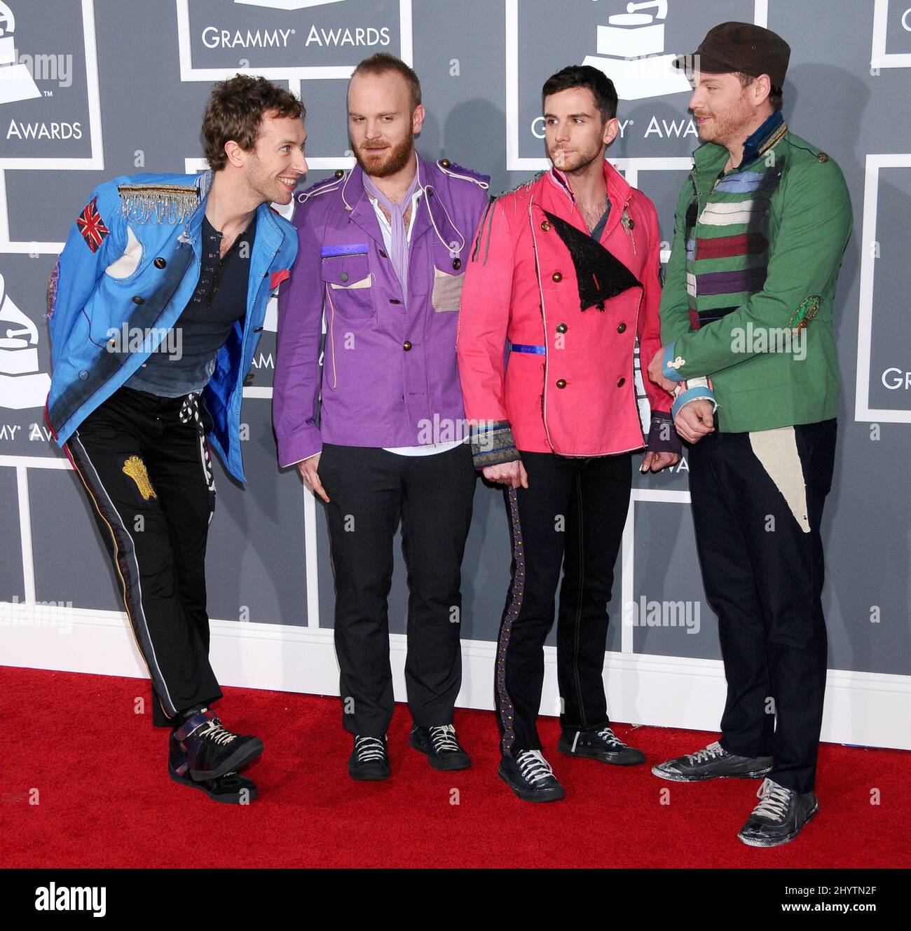 Coldplay attending 51st Annual GRAMMY Awards Held at Staples Center ...