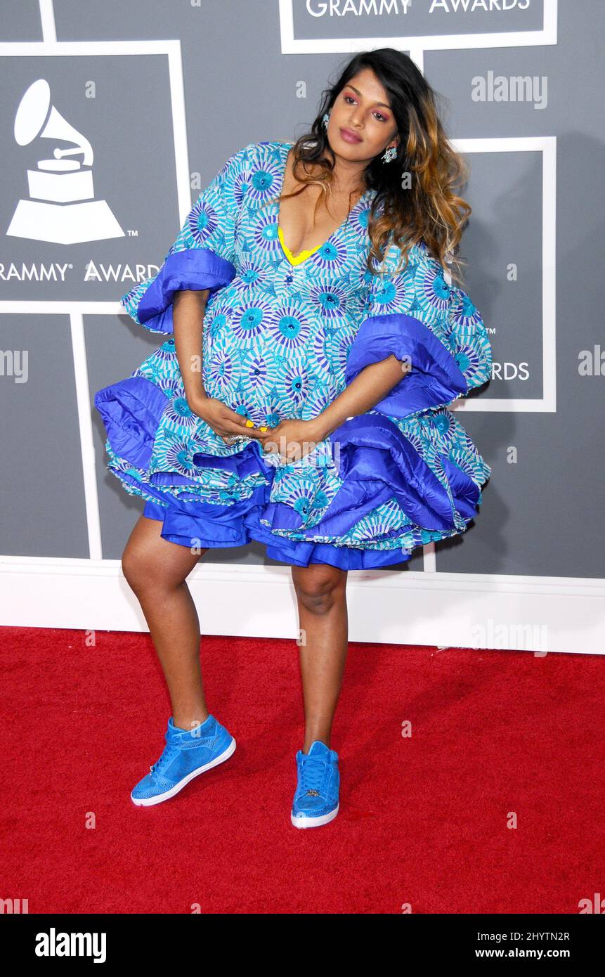 M.I.A. attending 51st Annual GRAMMY Awards Held at Staples Center, Los Angeles Stock Photo - Alamy