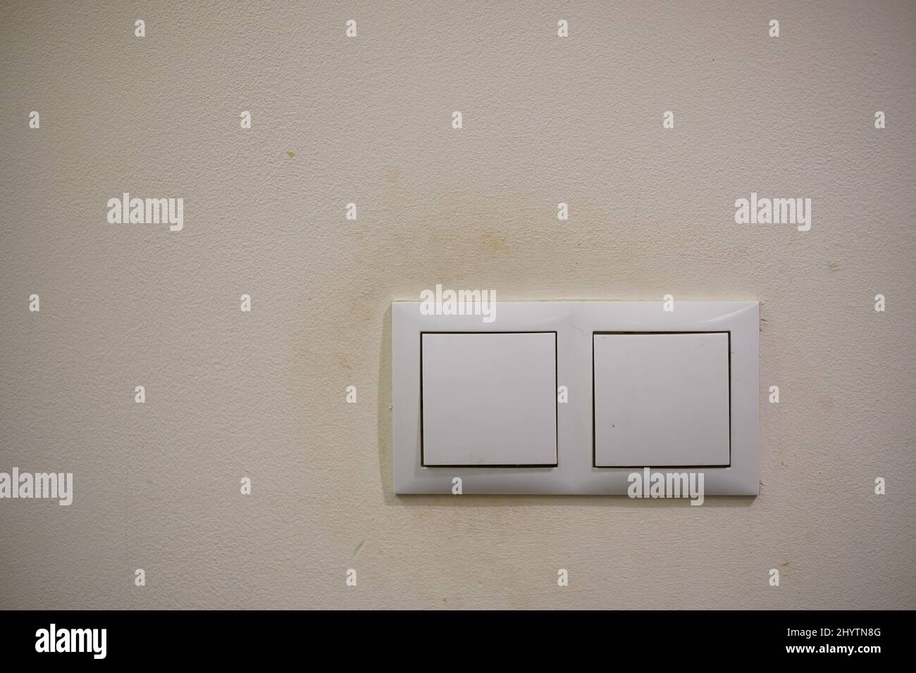 Double light switches hi-res stock photography and images - Alamy