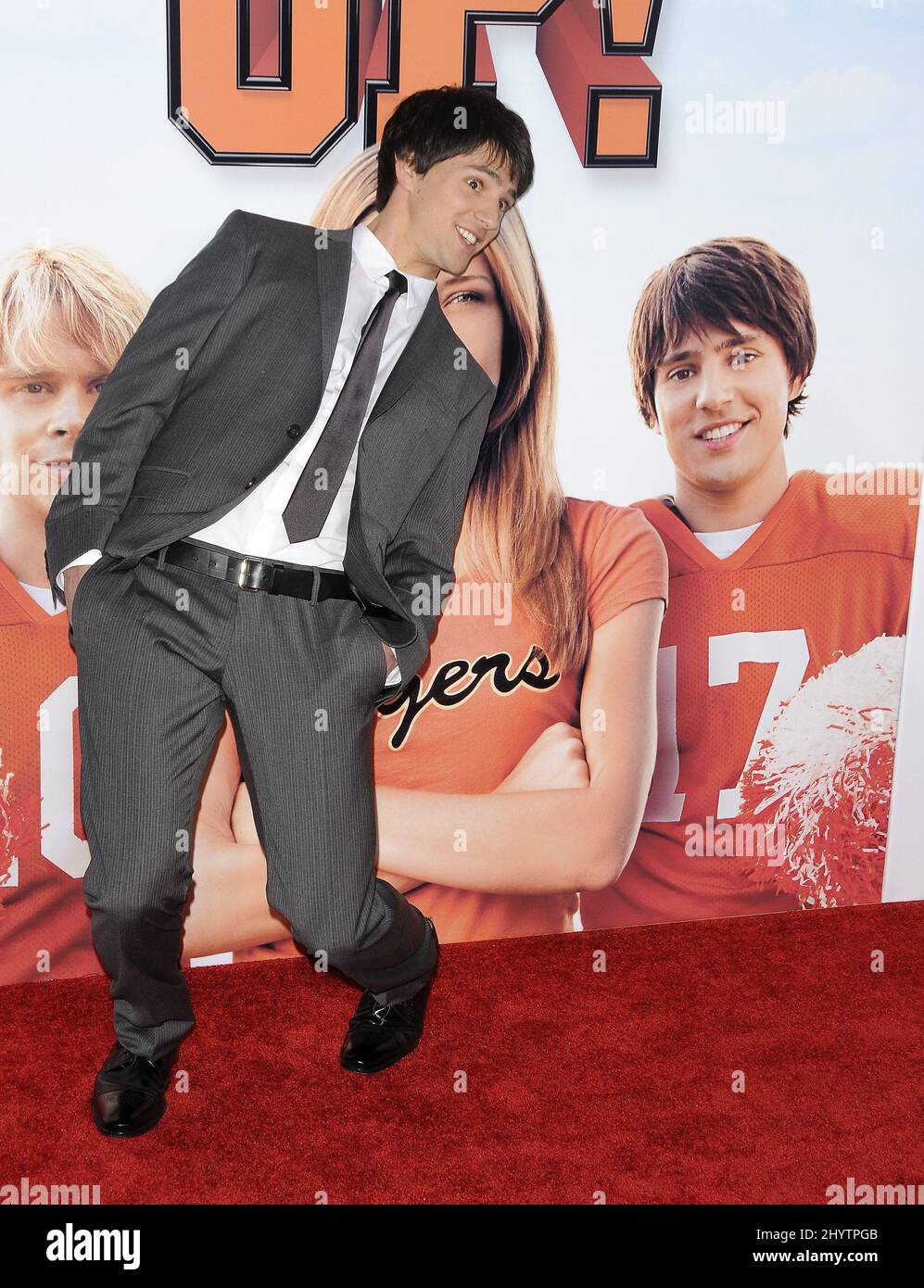 Nicholas D'Agosto at the Fired Up! World Premiere held at Pacific ...