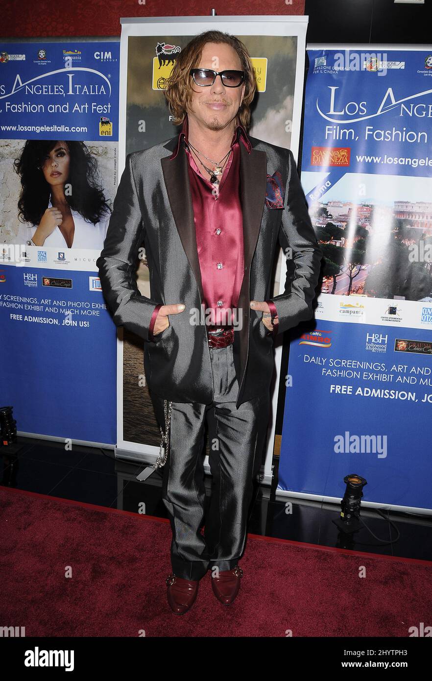 Mickey Rourke at The 4th Los Angeles Italia - Film Fashion and Art Fest ...